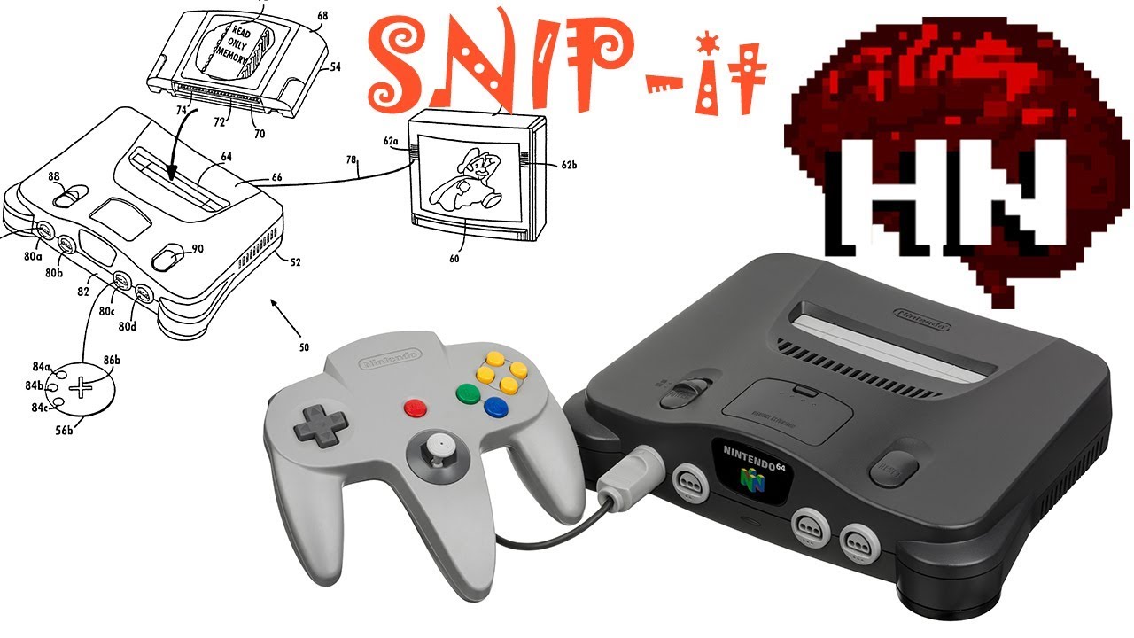Historicnerd: Nintendo 64 Snip-it - YouTube