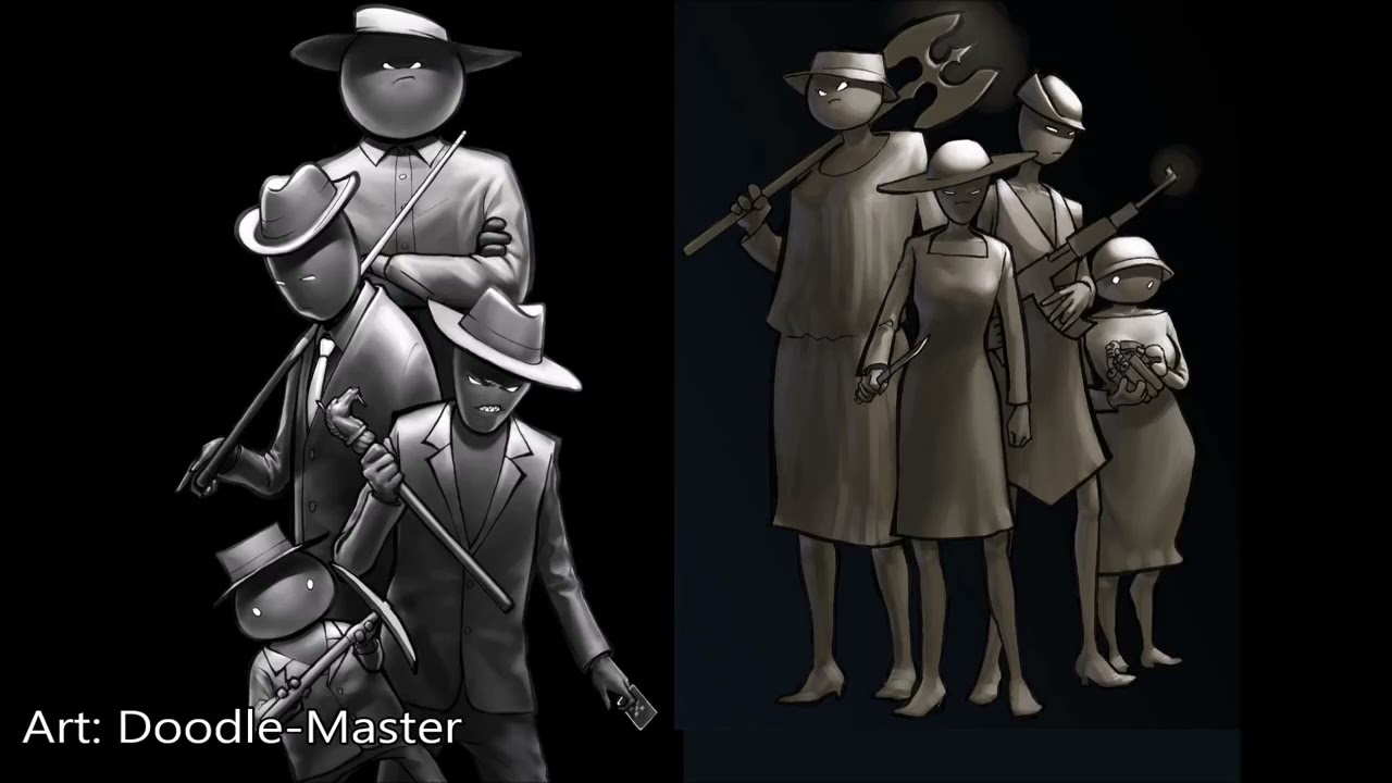 Homestuck Midnight Crew Male and Female Version - YouTube