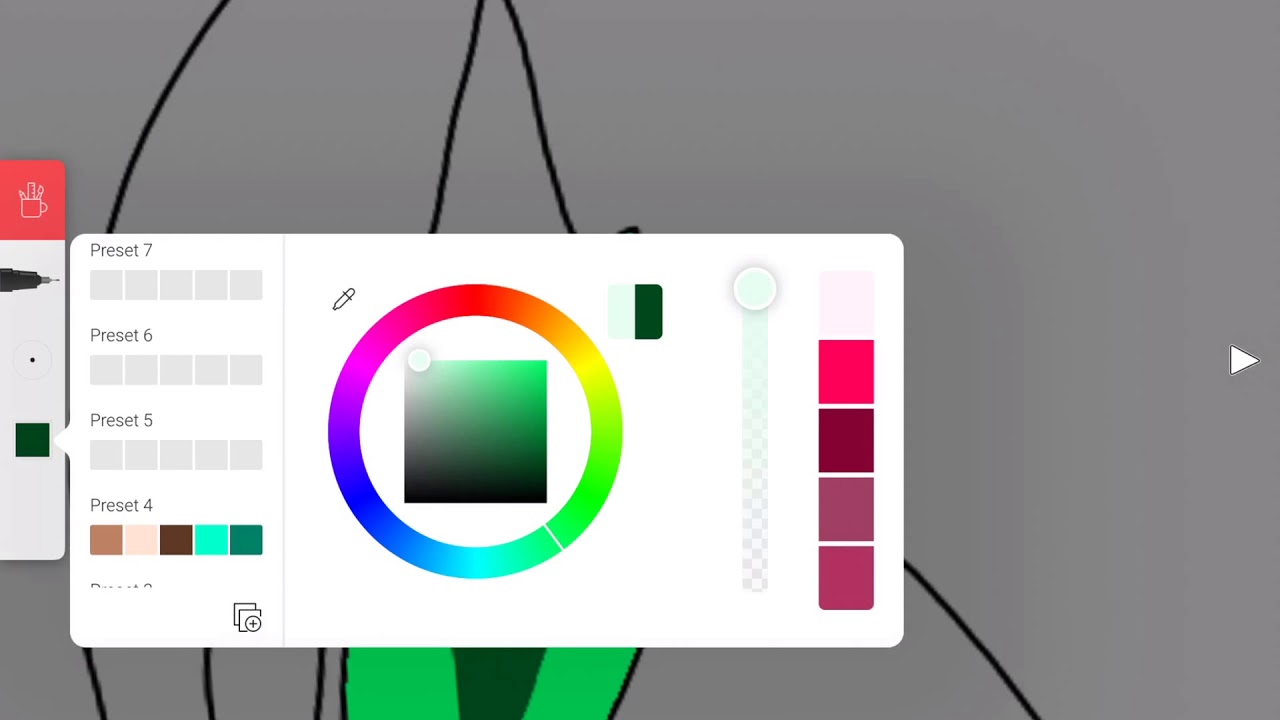 How I color my pictures (on FlipaClip) - YouTube