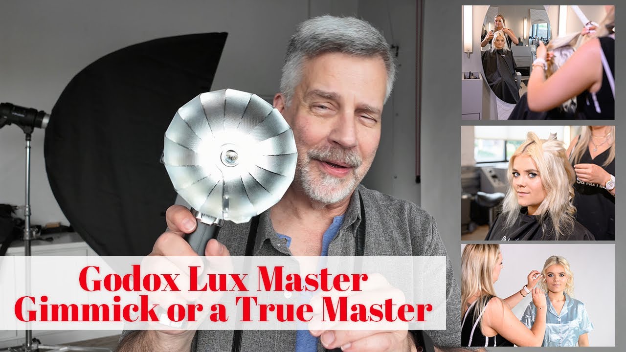 The Godox Lux Master Flash in use! - YouTube