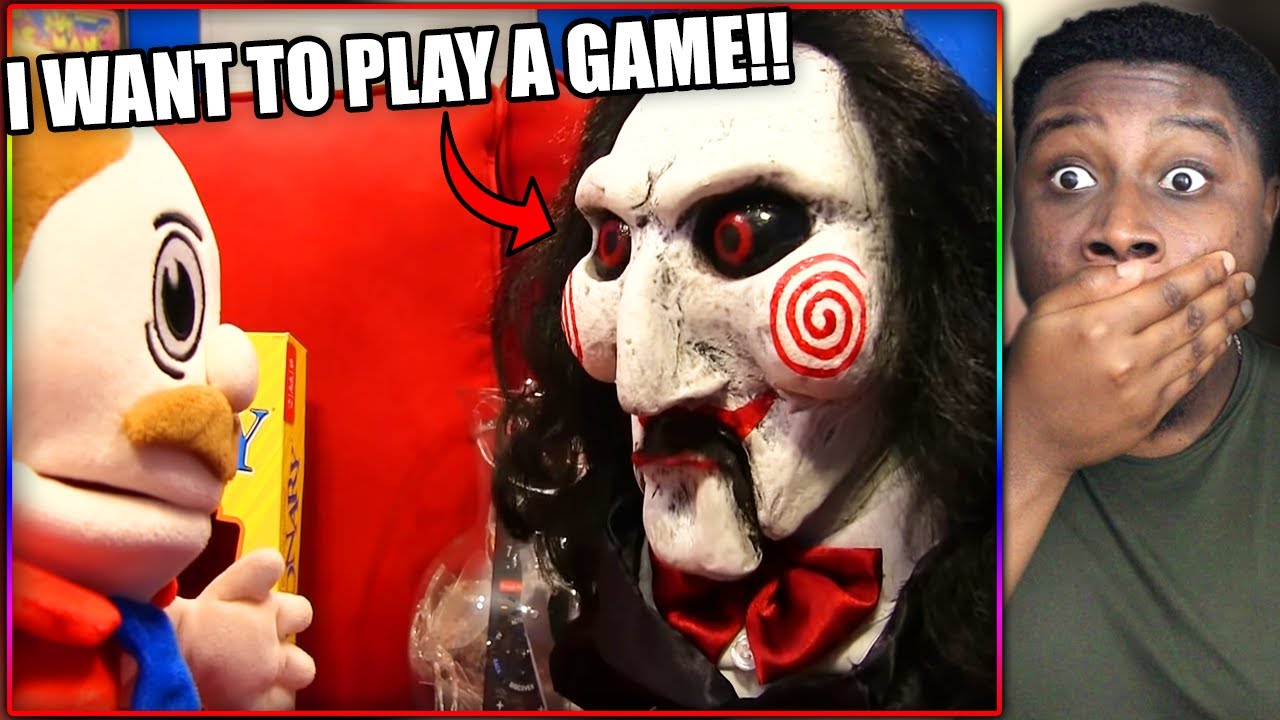 JIGSAW DEATH GAMES! | SML Movie: Saw Reaction! - YouTube