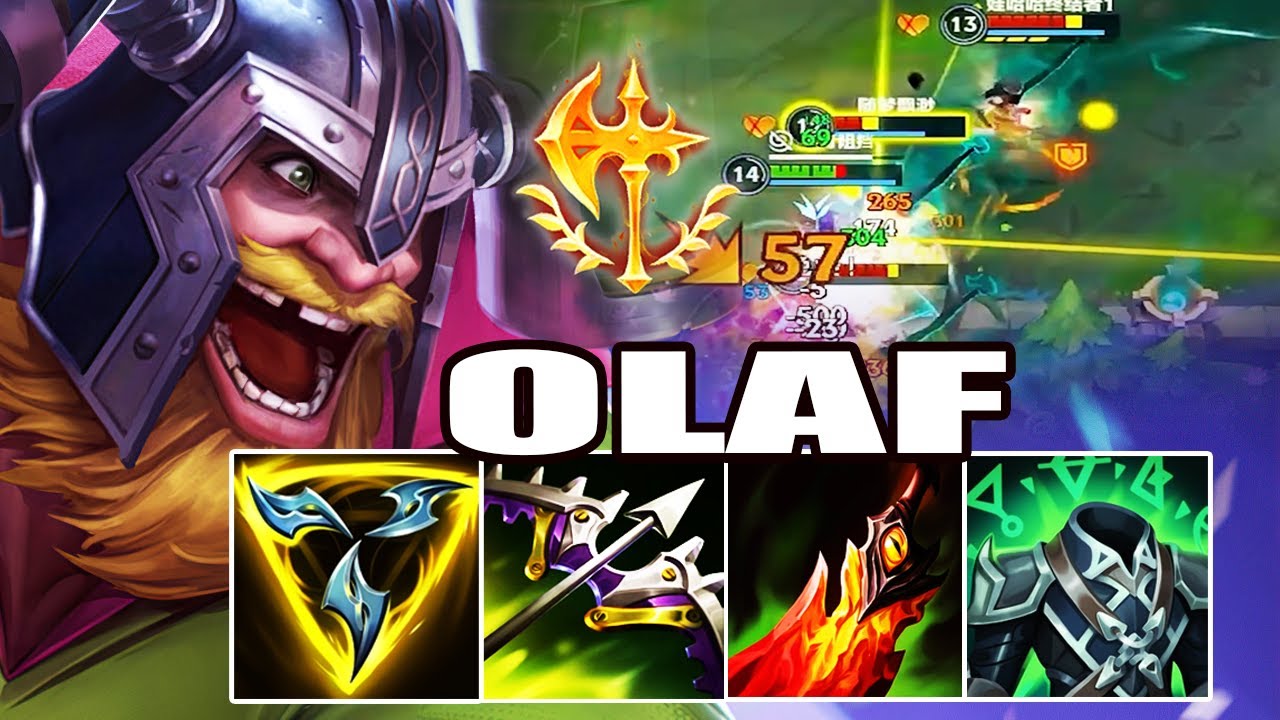 WILD RIFT OLAF JUNGLE GAMEPLAY | 20KILLs - RUNES : Conqueror - YouTube