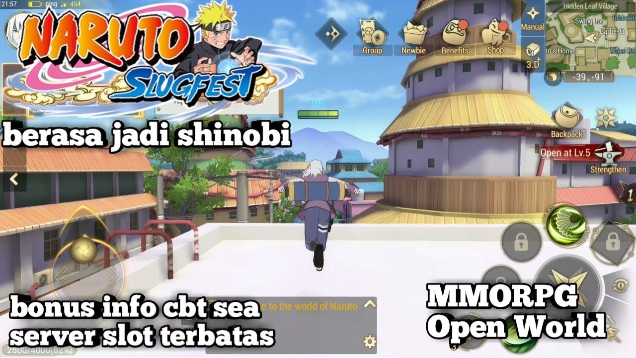 Naruto: Slugfest MMORPG open world game naruto terkeren yang pernah ...