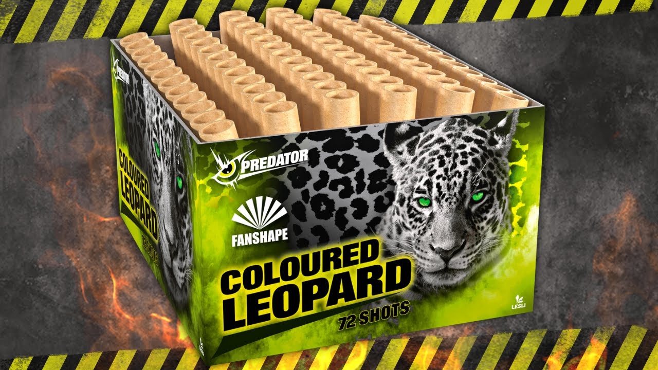 Coloured Leopard - Showboxes - Lesli Fireworks - 04497 - YouTube