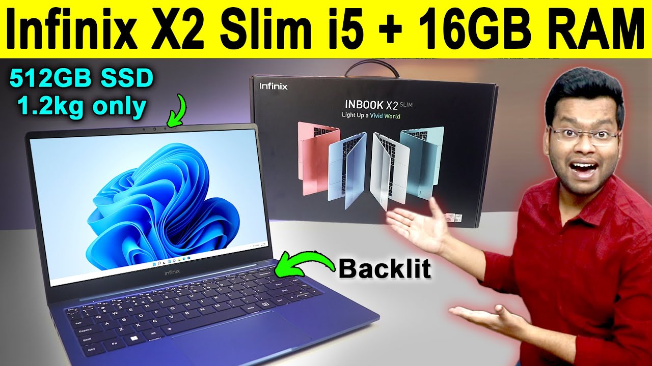 Infinix X2 Slim Series Core i5 11th gen Unboxing & Review | Best Laptop ...