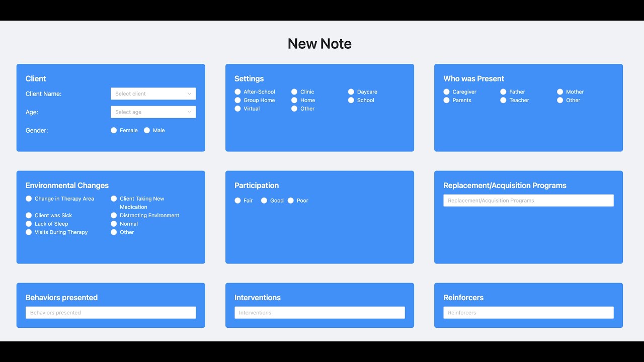 Notes 4 Love - RBT Generate Easy Session Notes - YouTube