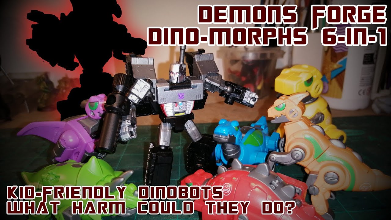 Dino Morphs 6-in-1 [Unboxing][Review] - YouTube