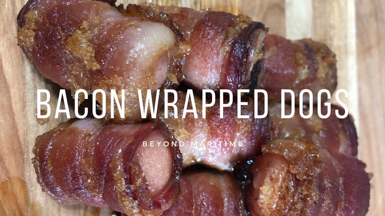 Smoked Bacon Wrapped Dogs - YouTube