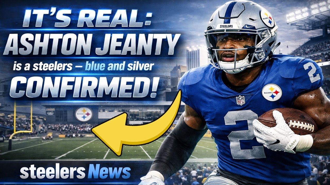 🚨IT’S REAL: Ashton Jeanty Joins Steelers — Blue & Silver CONFIRMED ...