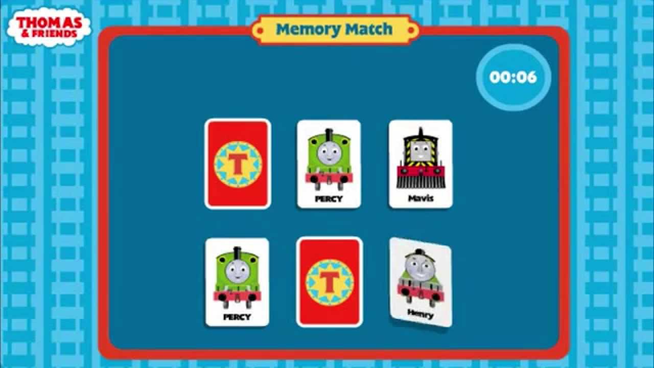 Thomas the Tank Matching Cards - ep4 | Best games from HitGamesOnline ...