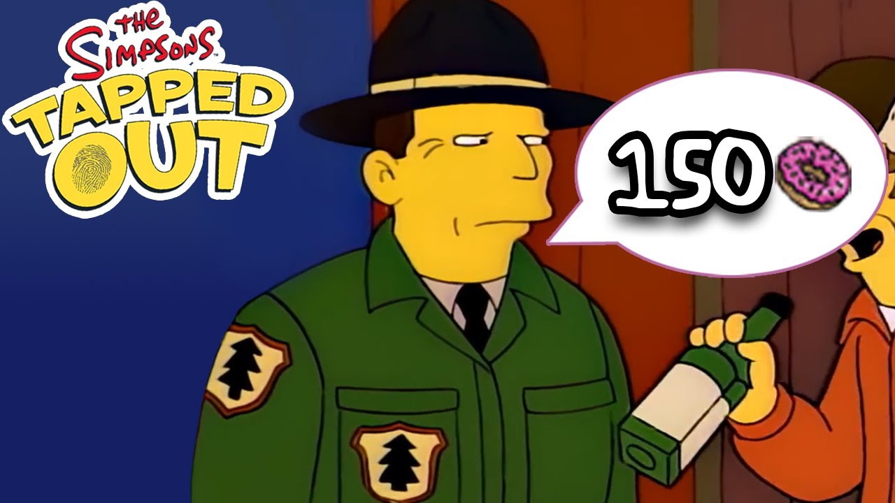 The Simpsons: Tapped Out - Park Ranger - Premium Character Walkthroughs ...