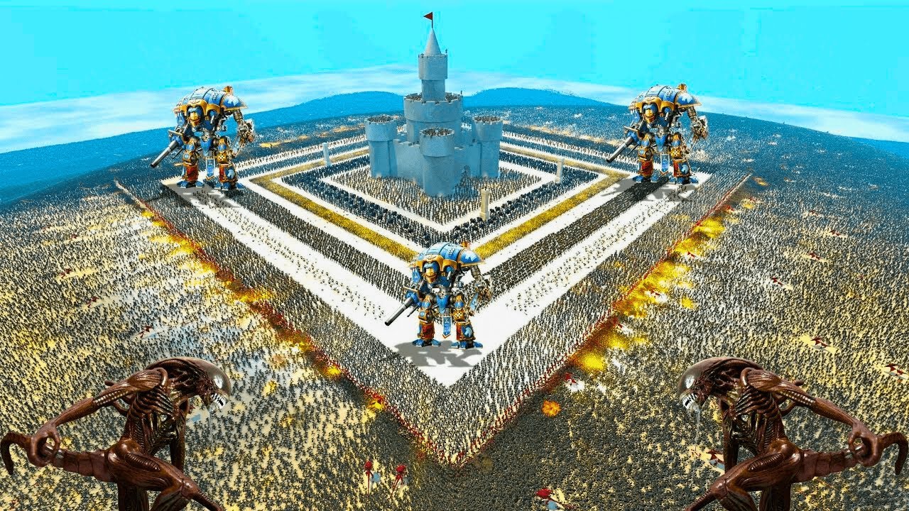 Doom Eternal Atlan V2 Mini 50 and Apache Helicopter 40 vs Zombies ...