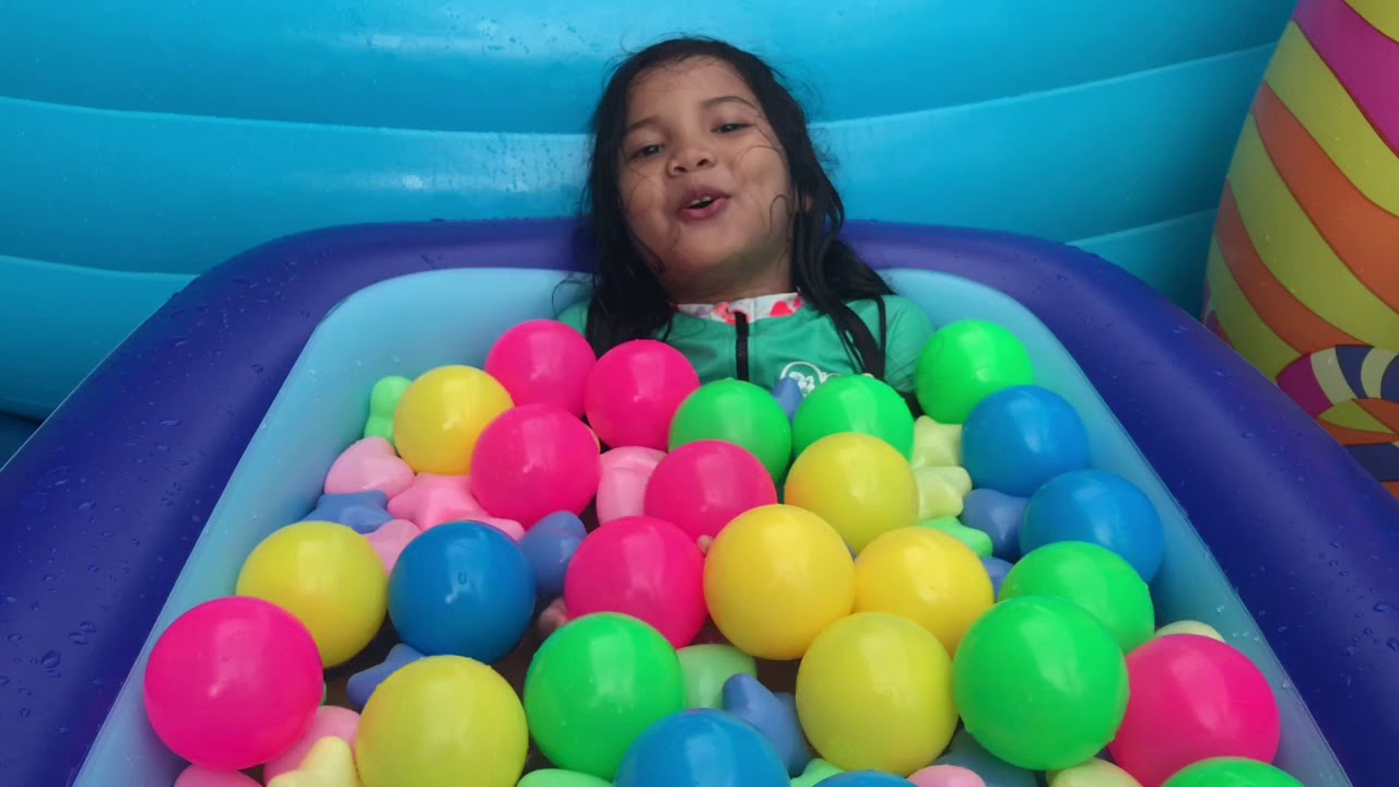More Swimming and fun in the pool - YouTube
