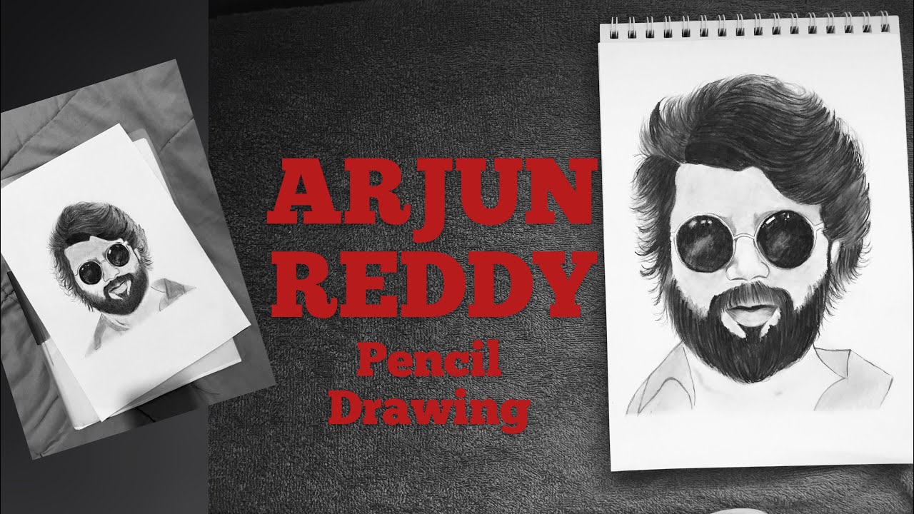Arjun Reddy || Vijay Devarakonda || Pencil Drawing || A_S ART - YouTube