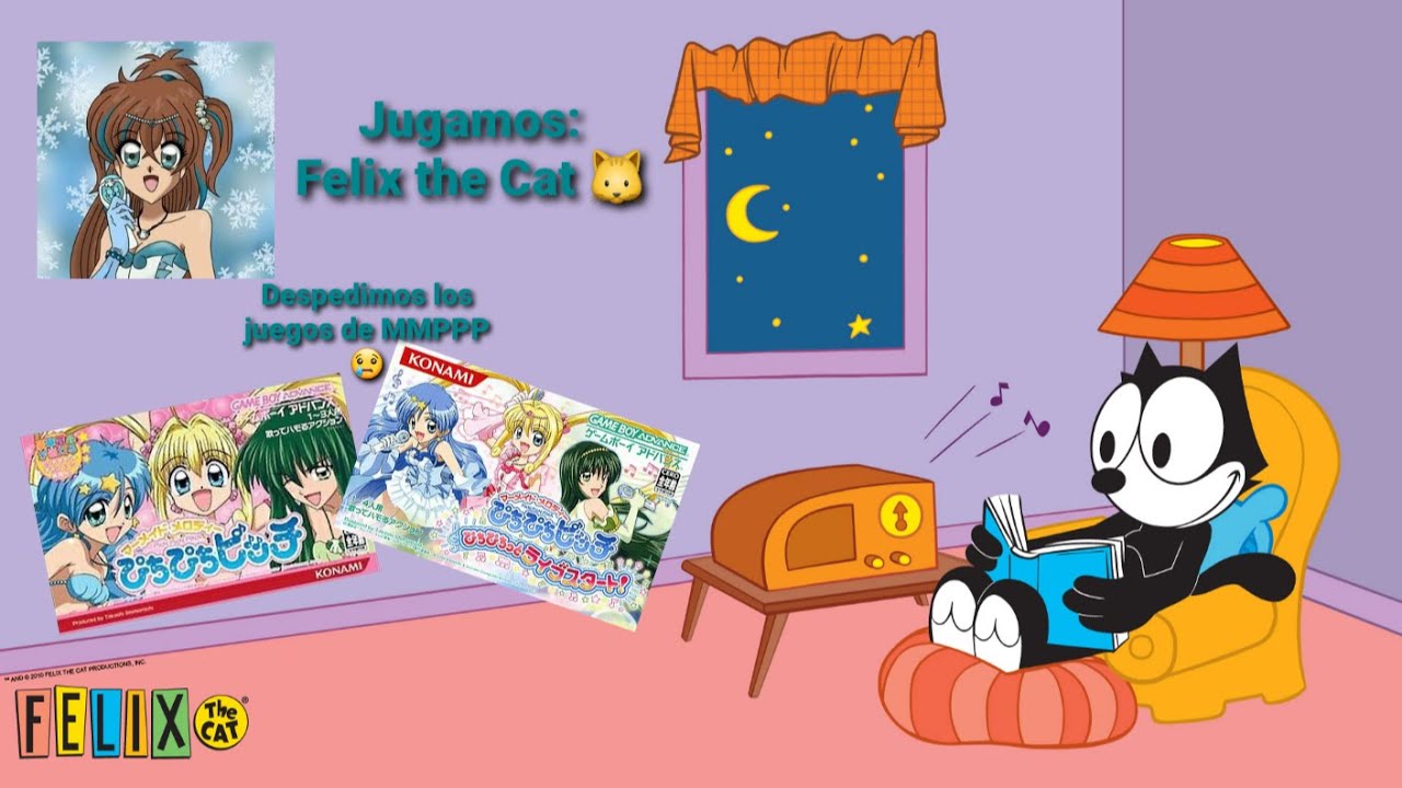 Jugamos: Felix the Cat ( y Mermaid Melody se despide del canal ) - YouTube