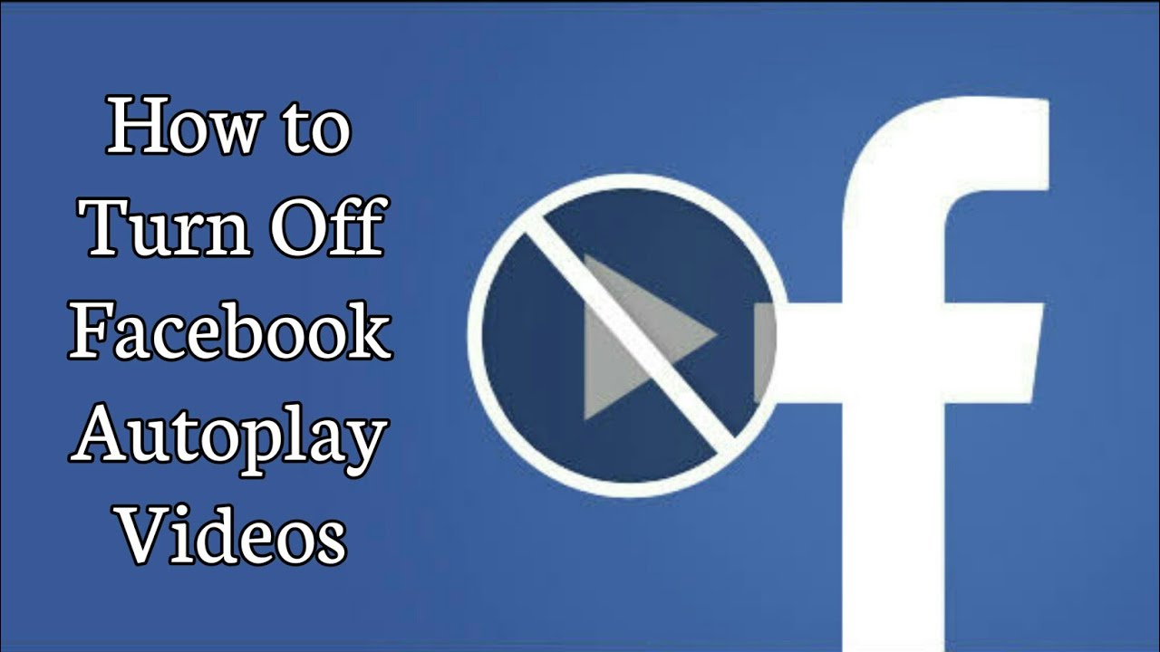 How to turn off facebook auto play video I Foxweb - YouTube