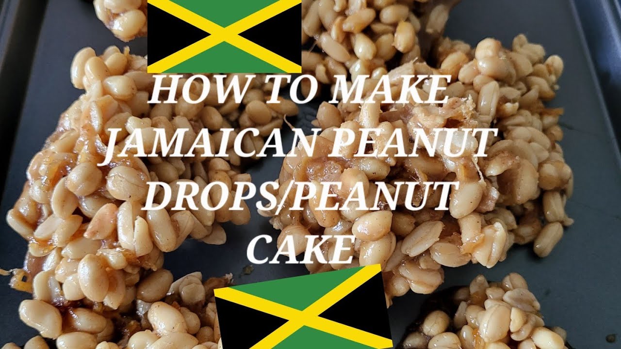 HOW TO MAKE JAMAICA PEANUT DROPS/ PEANUT CAKE - YouTube
