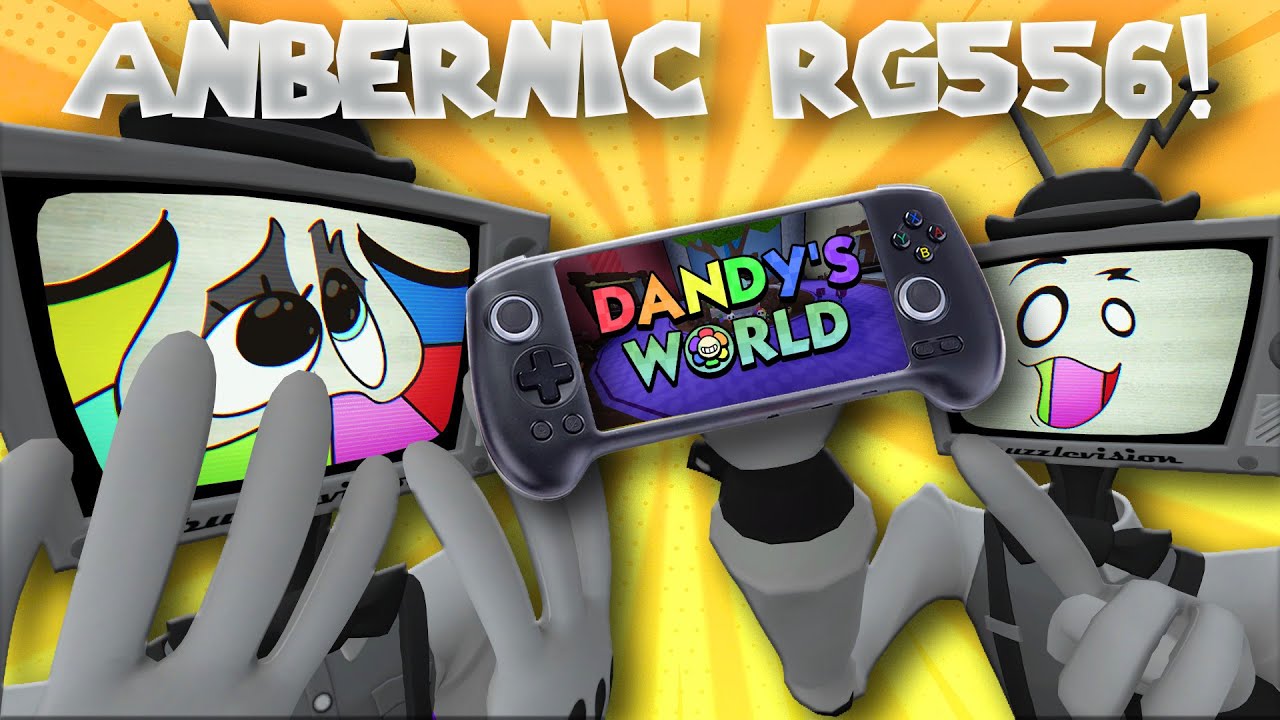 THE BEST HANDHELD CONSOLE MADE | Mr Puzzles Reviews: ANBERNIC RG556 ...