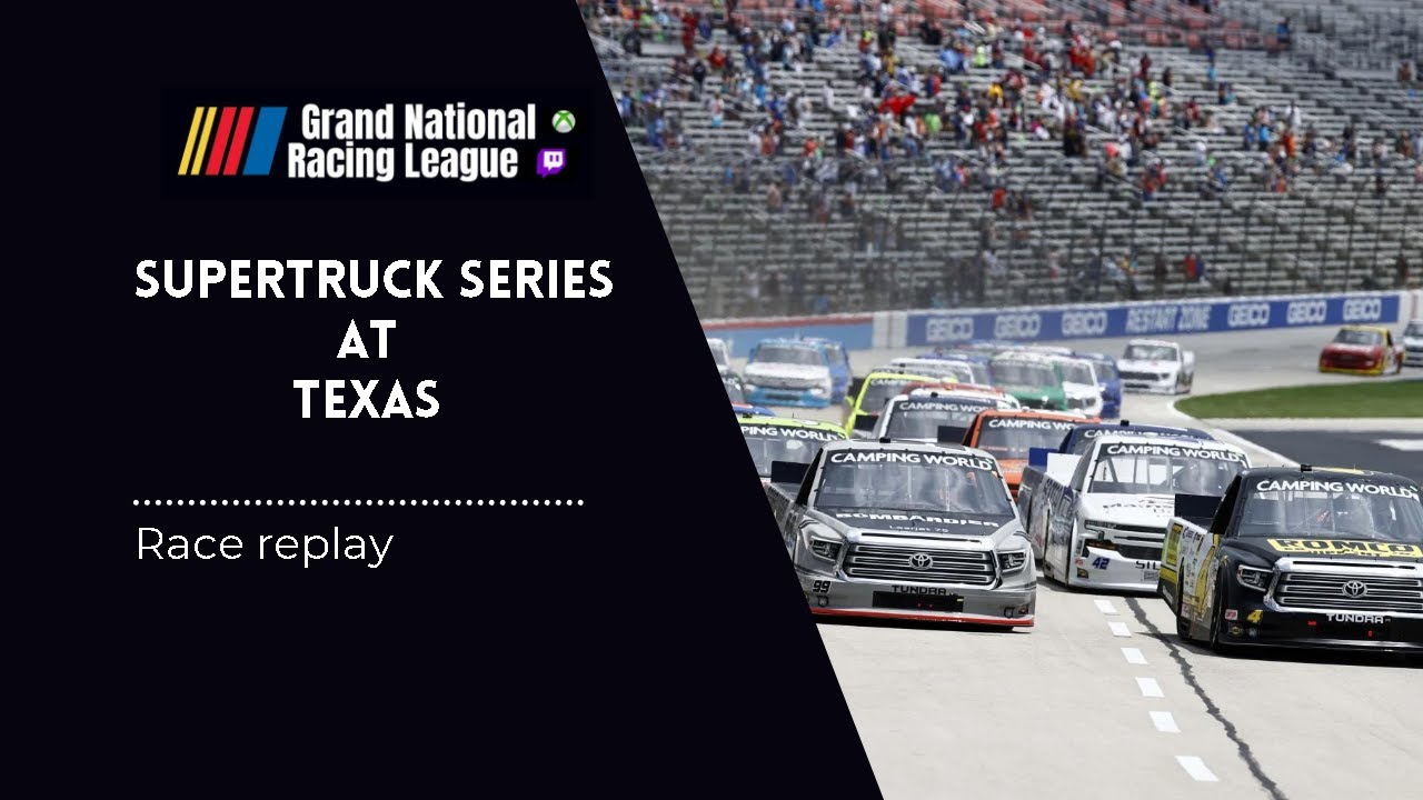 Supertruck Series At Texas Motor Speedway - YouTube