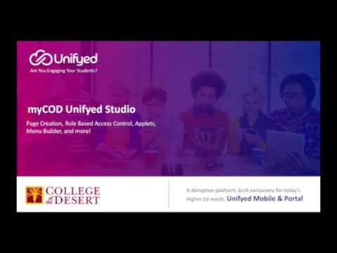 MyCOD App Studio Overview - YouTube