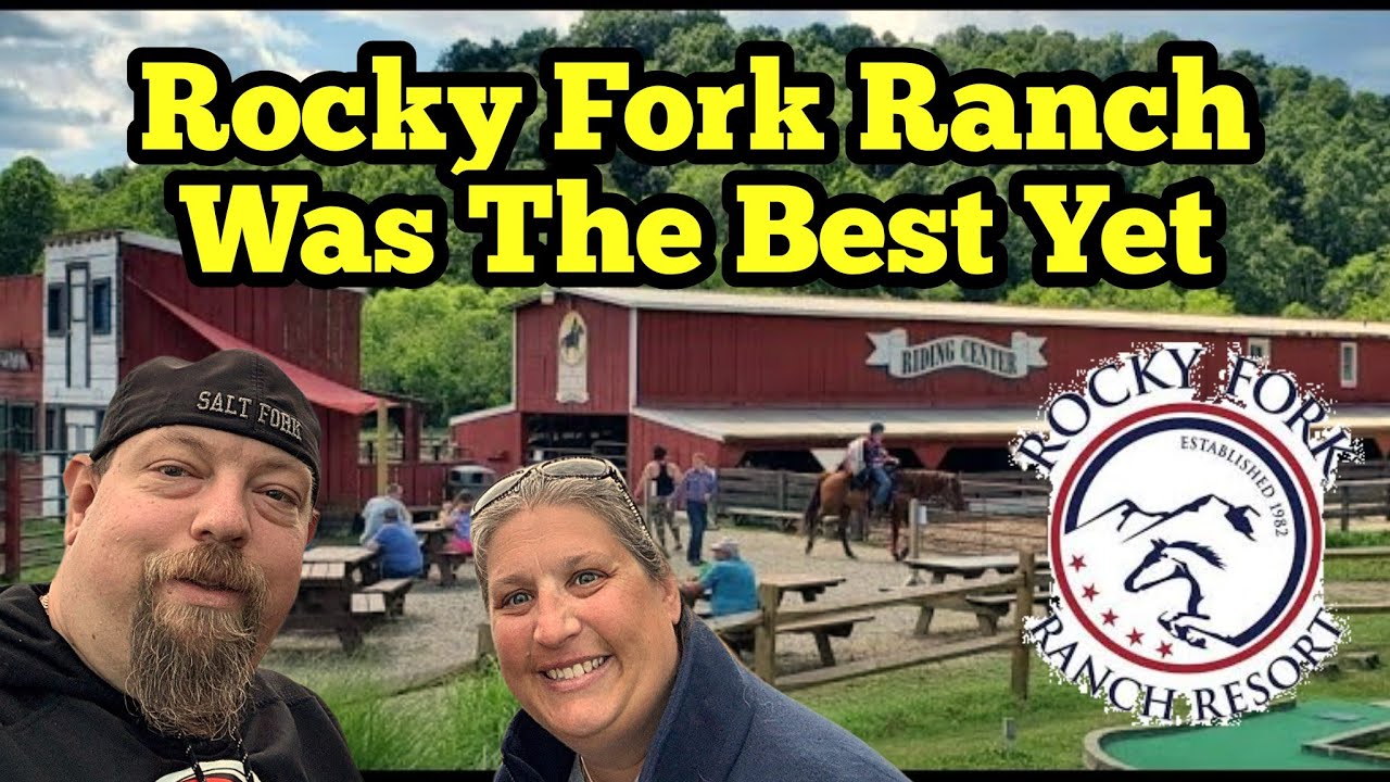 Rocky Fork Ranch RV Resort Ohio, Walk Thru Downtown Tour - YouTube