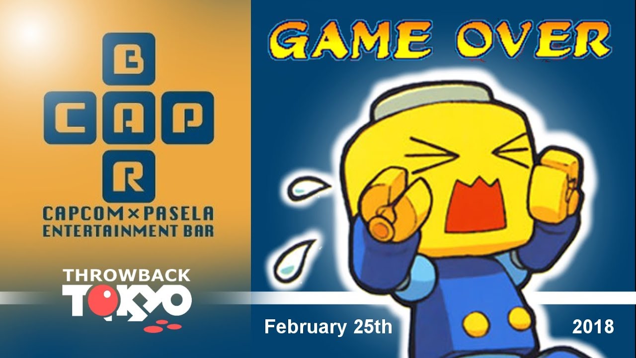 Capcom Bar's Final Day (February 2018) Tokyo, Japan - YouTube