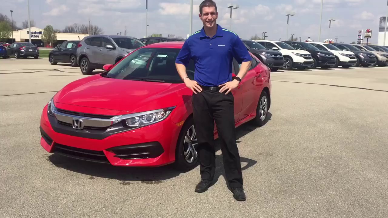 2017 Honda Civic LX presented by Jeremy Rees of Victory Honda in Muncie ...