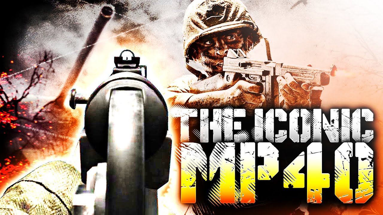 THE ICONIC MP40! - Call of Duty: World at War w/ EliteShot - YouTube