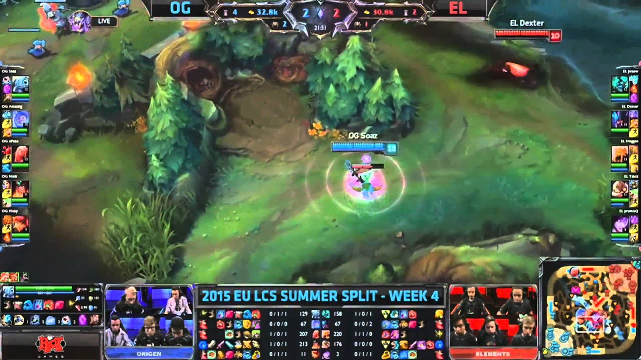 Origen vs. Elements | LCS EU Summer Split 2015 | W4D2 - YouTube