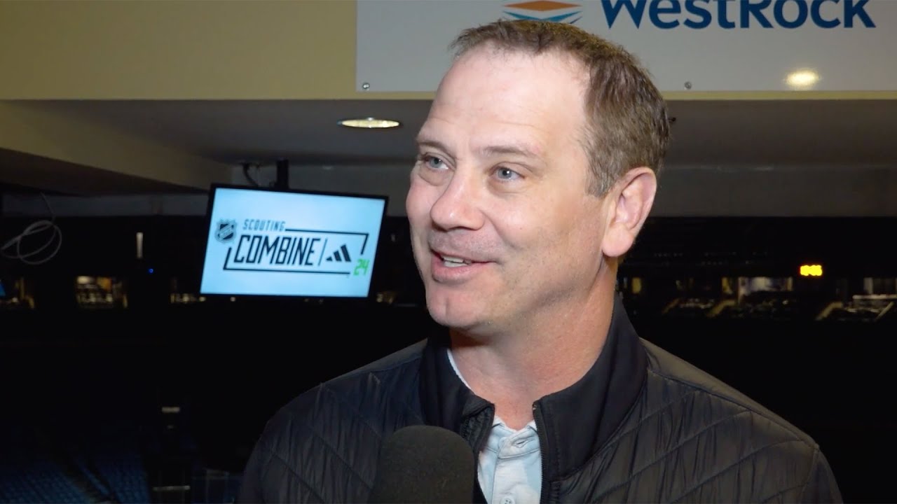 At the NHL Scouting Combine | Craig Conroy - 04.06.24 - YouTube