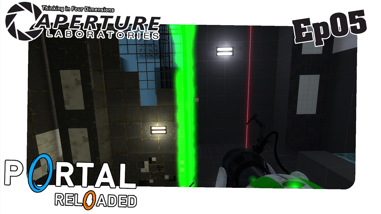 Portal Reloaded Gameplay Ita Ep05 - Hard Light Bridge™ (Blind) - YouTube