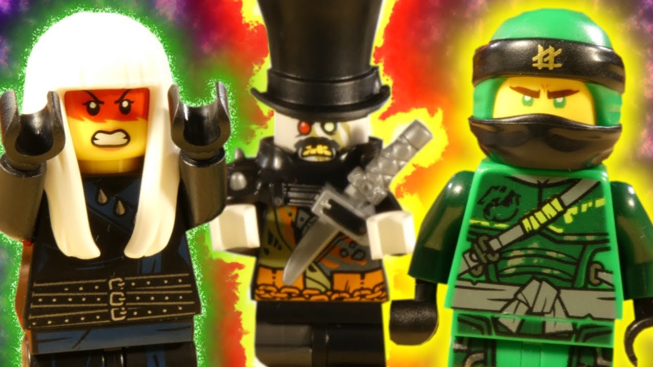 LEGO NINJAGO HUNTED - LLOYD V'S HARUMI - SONS OF GARMADON COMPILATION ...