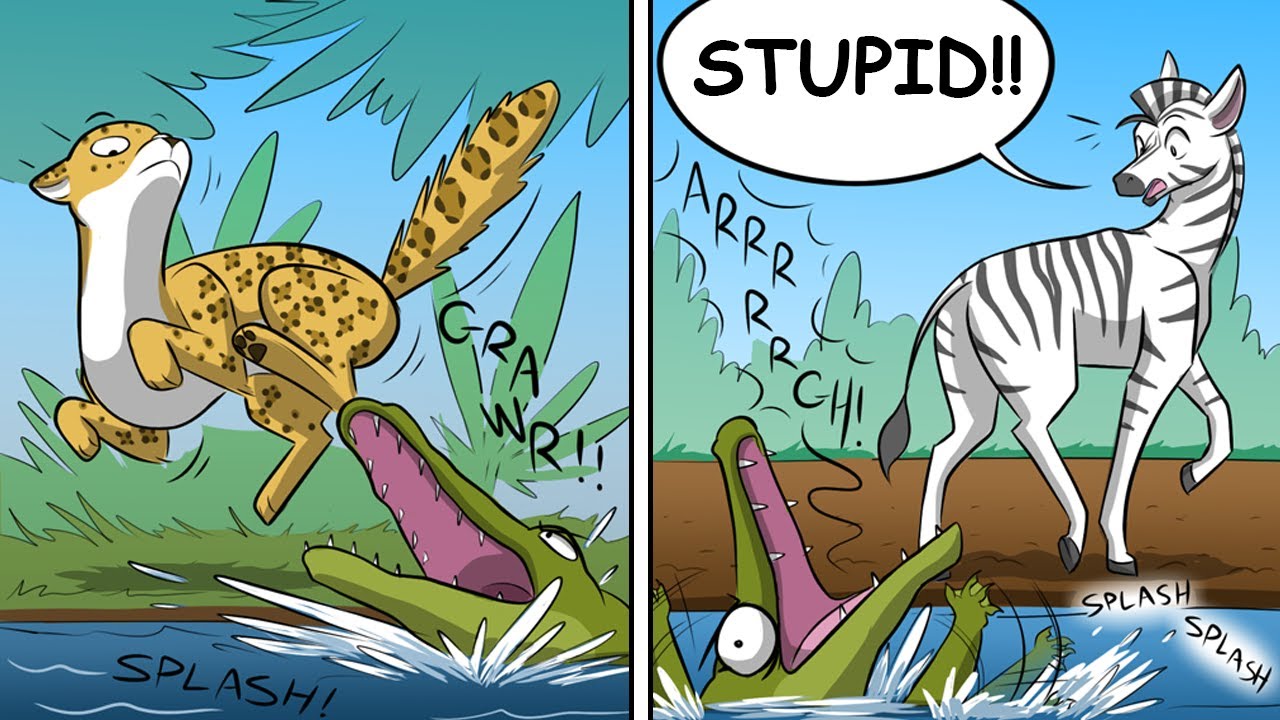 Funny Comics With Animals Twist #2 | Animal Comic Dub - YouTube