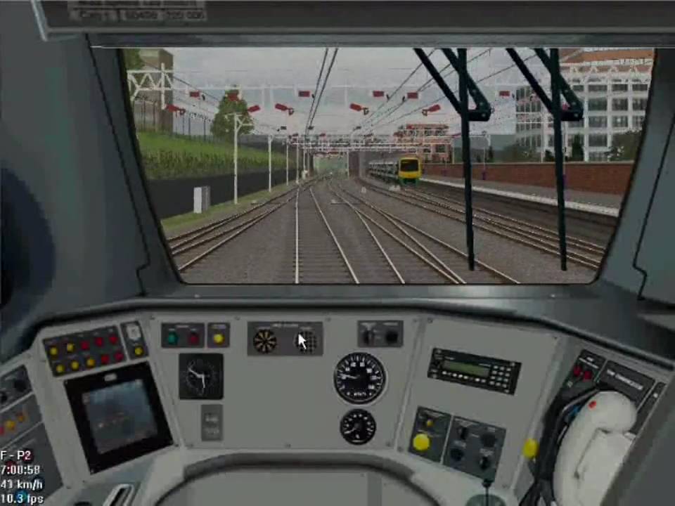 BVE cab ride in a class 220 voyager - YouTube