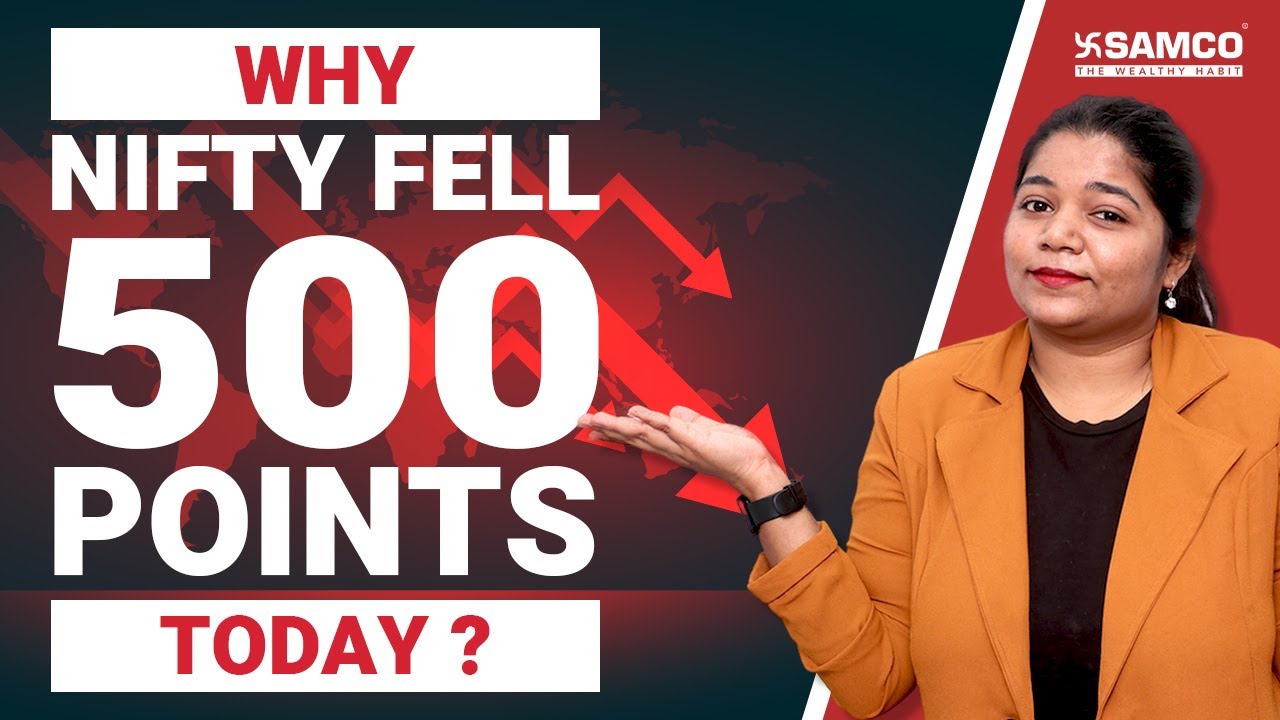 Why Nifty Fell 500 Points Today? | Why did Nifty Fall? | Interest Rate ...
