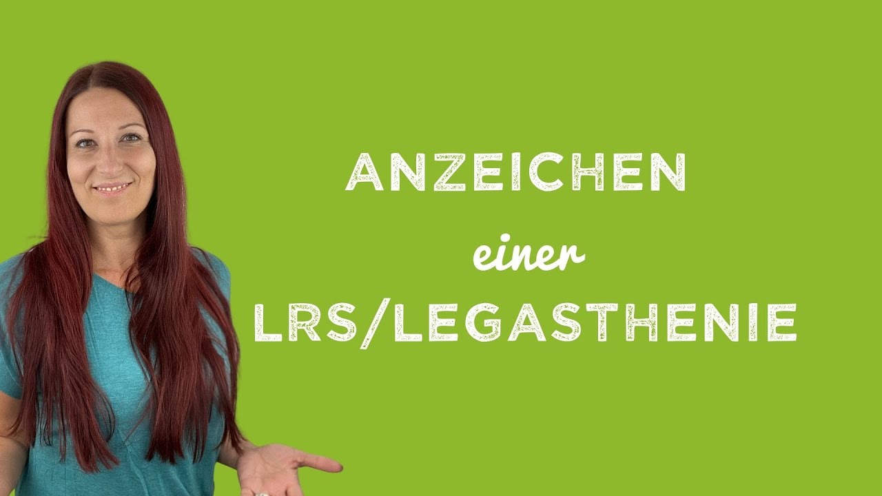 Anzeichen LRS/Legasthenie | Wie erkenne ich eine Lese ...