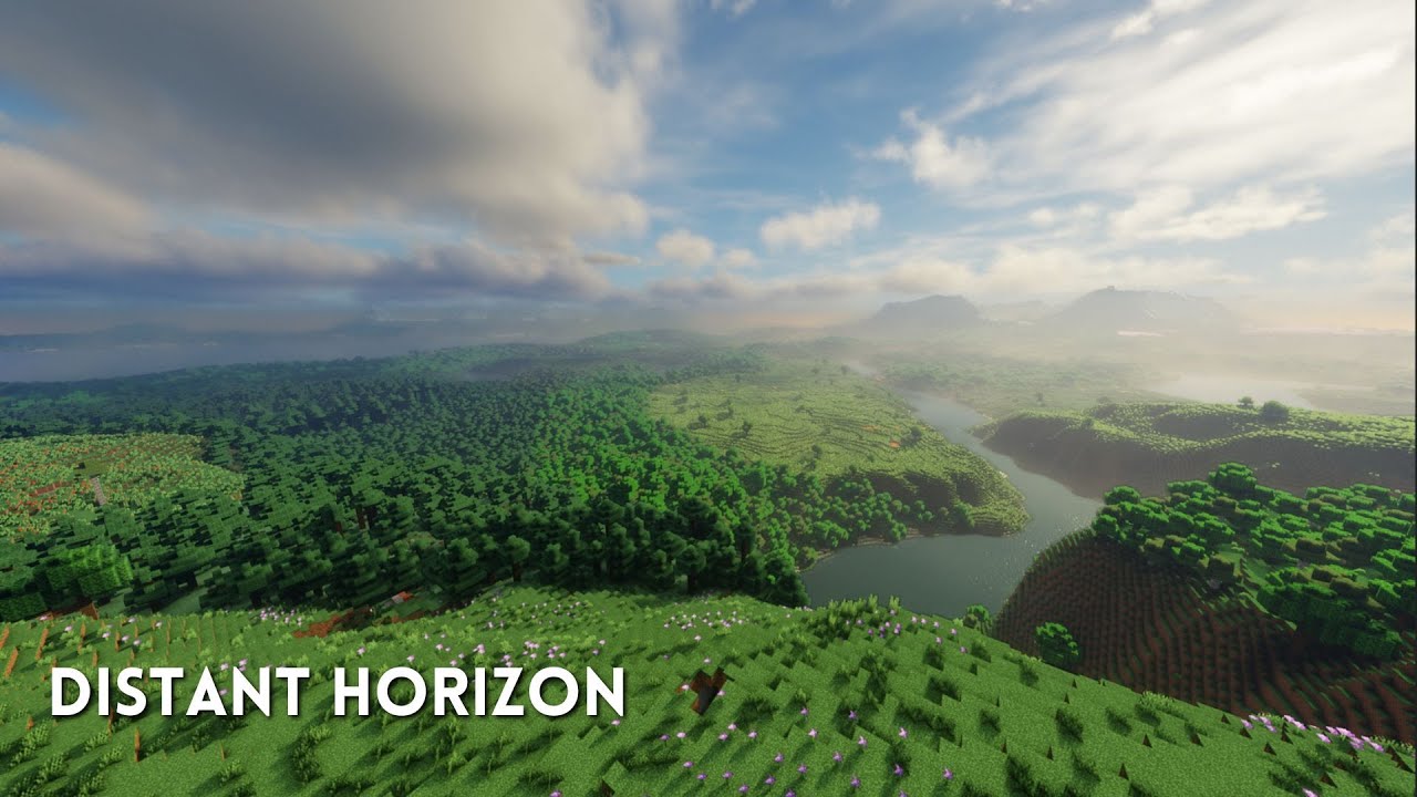 Distant Horizon 2.1 & Bliss Shaders | Cinematic FHD+ - YouTube