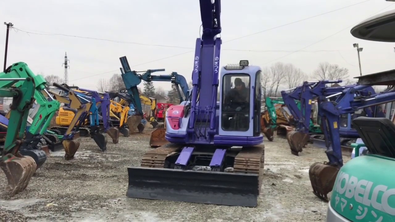 Komatsu PC128US-1 - YouTube