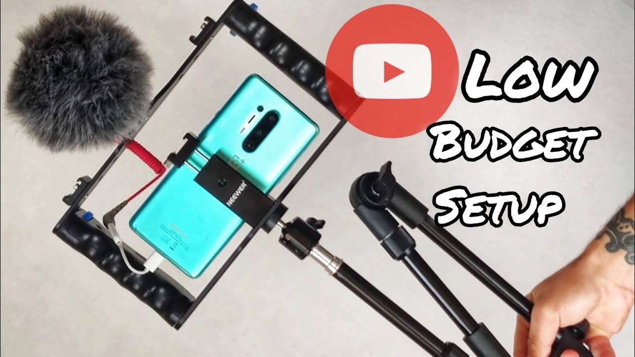 YouTube low budget setup - YouTube
