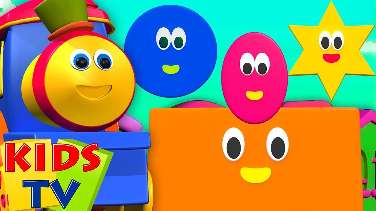 bob soạn thảo đào tạo cho trẻ em và trẻ sơ sinh | Bob Shape Song | Bob ...