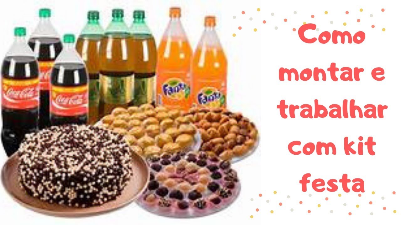 Como montar e trabalhar com kit festa e começar a faturar - YouTube