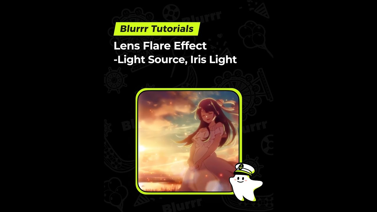 Blurrr Tutorials | Lens Flare Effect-Light Source,Iris Light - YouTube