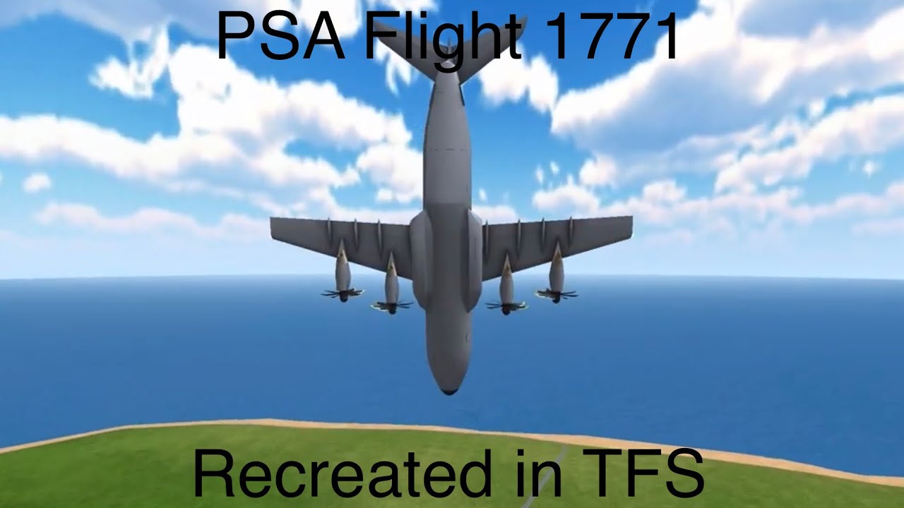 Pacific Southwest Airlines Flight 1771 Re-Created In Turboprop Flight ...