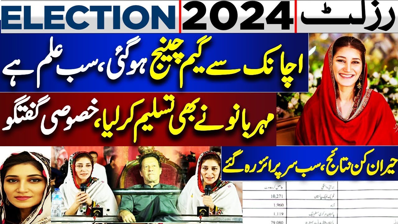 Election 2024 Final Result | Mehar Bano Qureshi Exclusive Talk | Dunya ...