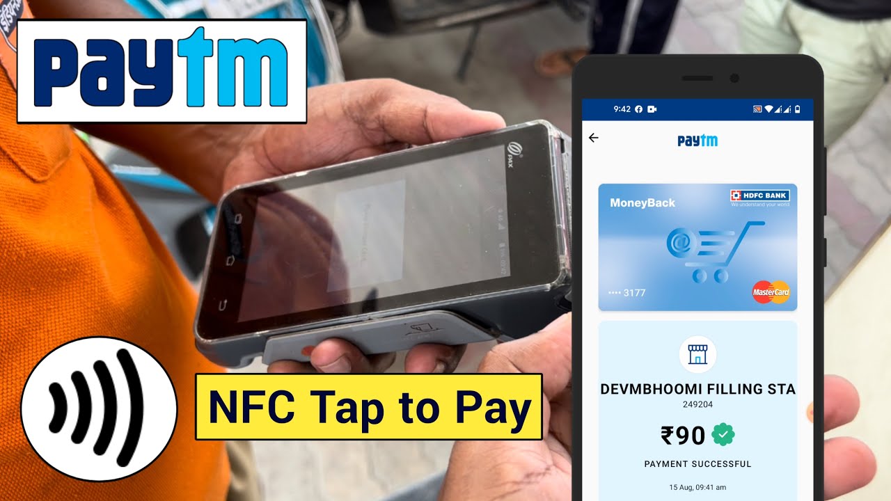 How to Use Paytm Tap to Pay NFC Payment | Paytm Mobile NFC Payment Live ...