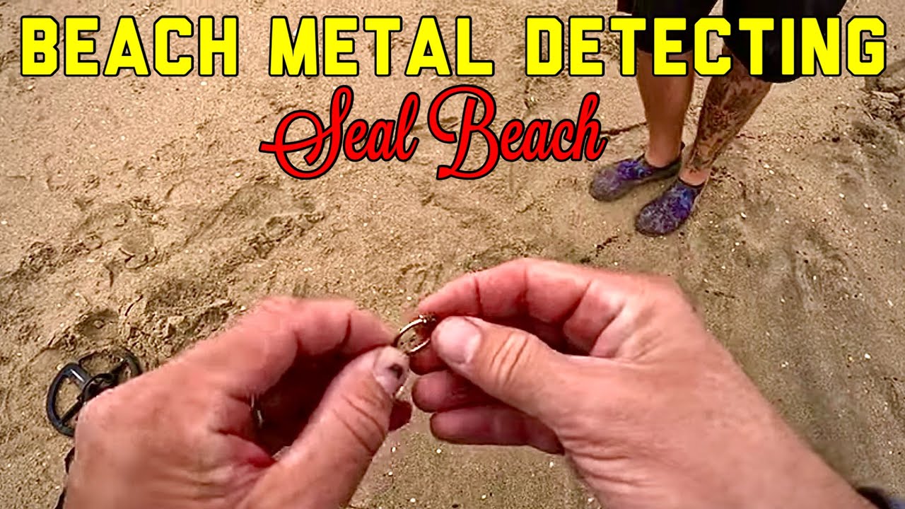 We Both Found Rings Metal Detecting this Beach • Olight Arkfeld Ultra ...