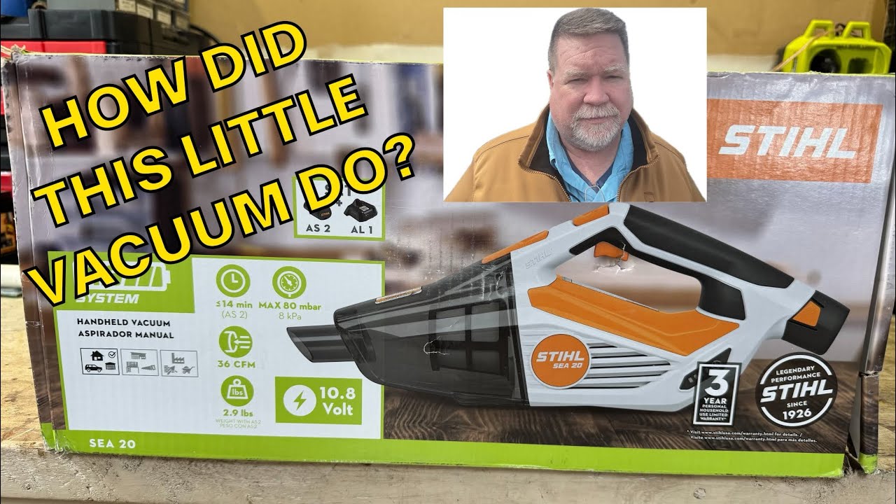 Reviewing the Stihl SEA-20 Cordless Vacuum. - YouTube