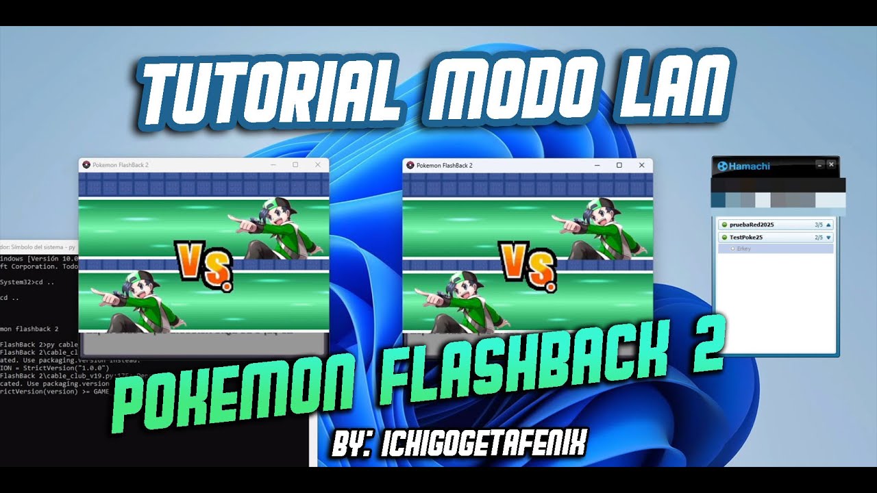 TUTORIAL MODO LAN POKEMON FLASHBACK 2 - YouTube