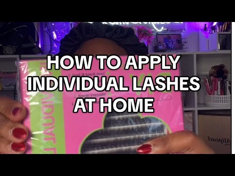 CLUSTER EYELASH TUTORIAL - YouTube