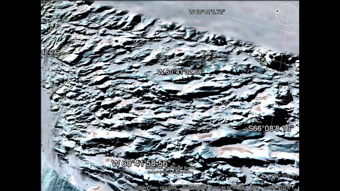 Antarctica's Weird Creatures #12: See UFO's on Google Earth with ...
